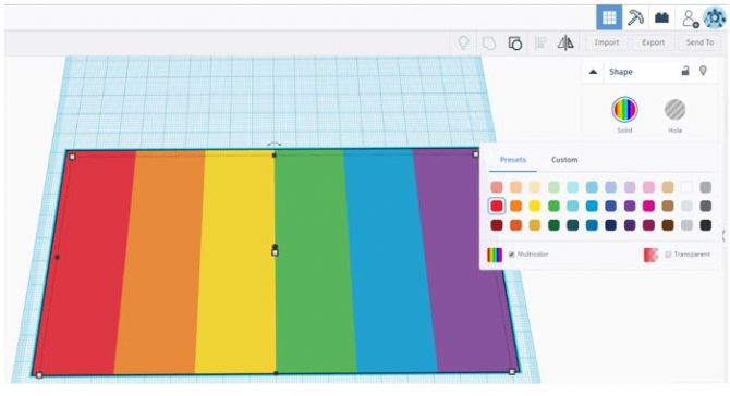 Tinkercad: How to Use the Multicolour in Your 3D Designs | Markham ...