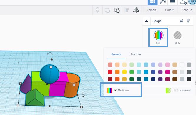 Tinkercad: How to Use the Multicolour in Your 3D Designs | Markham ...