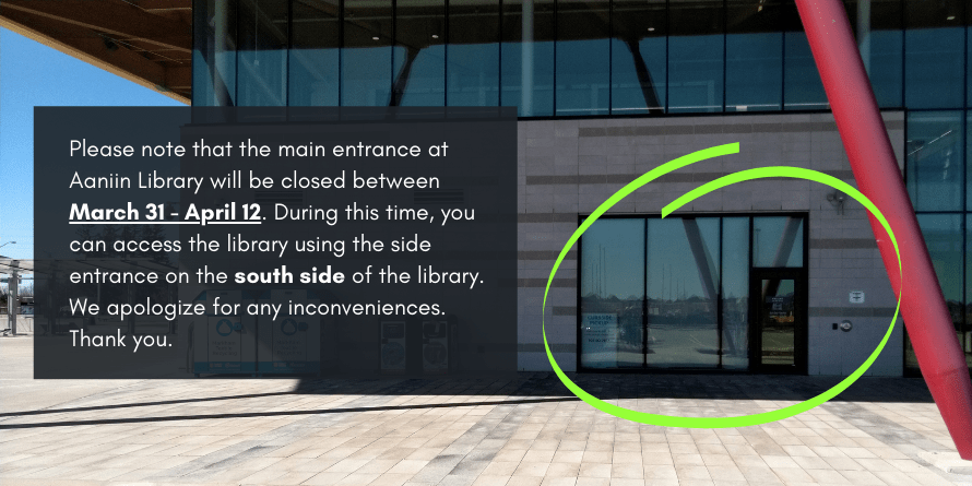 Aaniin Library Temporary Entrance | Markham Public Library