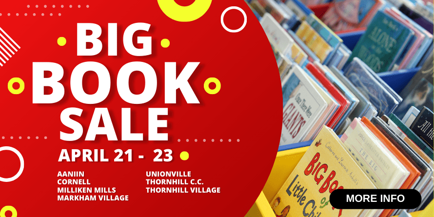 Big Book Sale | Markham Public Library
