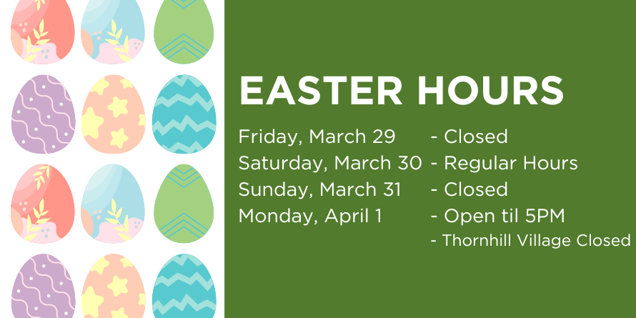 Easter Holiday Hours | Markham Public Library