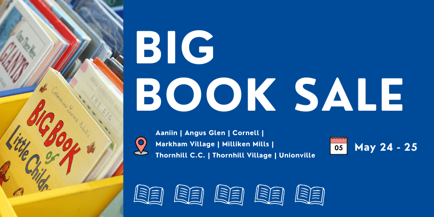 Big Book Sale | Markham Public Library